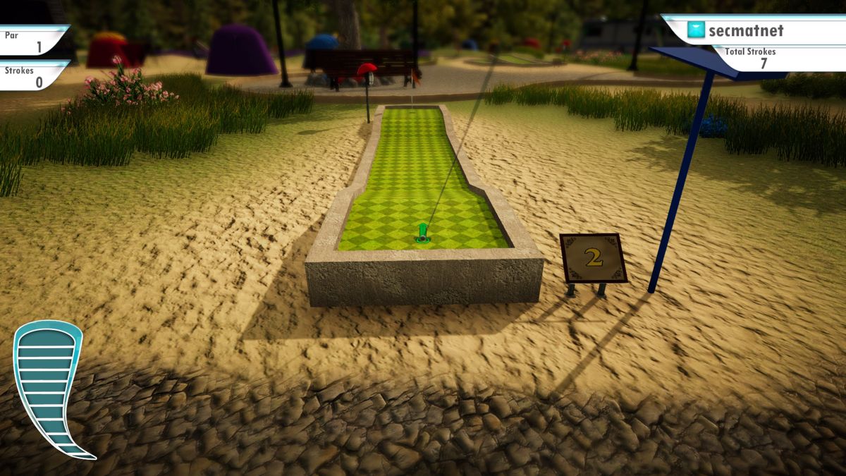 Screenshot of 3D Mini Golf (PlayStation 4, 2015) - MobyGames
