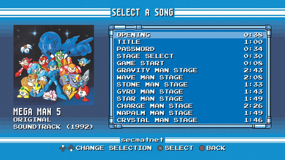 Screenshot of Mega Man: Legacy Collection (PlayStation 4, 2015) - MobyGames