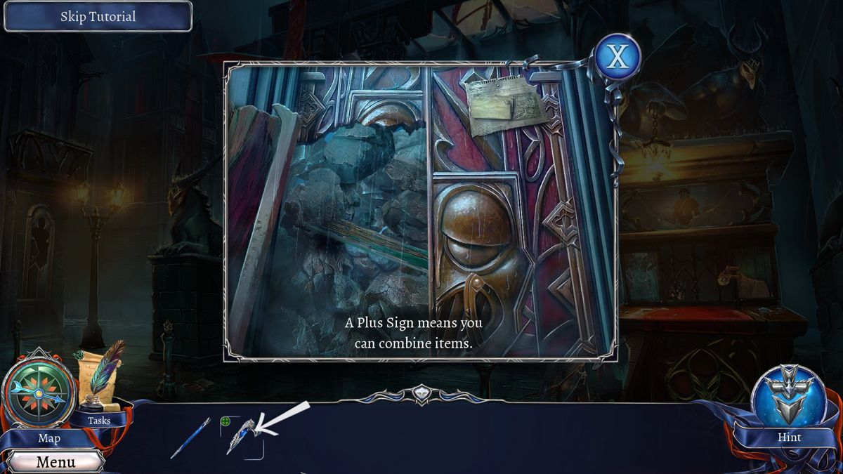 Screenshot of Grim Legends 3: The Dark City (Collector's Edition) (Windows, 2016) - MobyGames