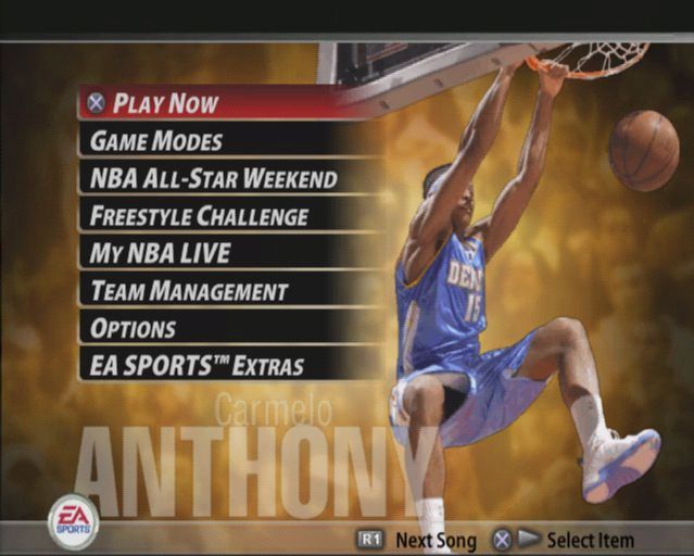 Screenshot of NBA Live 2005 (PlayStation 2, 2004) - MobyGames