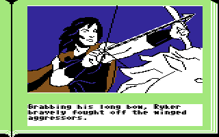 Screenshot of ZorkQuest: The Crystal of Doom (Commodore 64, 1988 ...