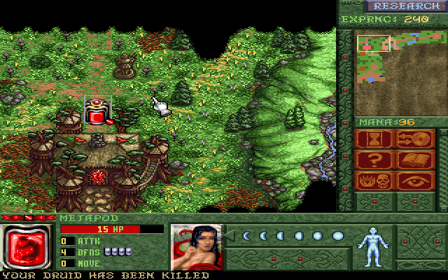Screenshot of Blood & Magic (DOS, 1996) - MobyGames