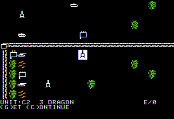 Screenshot of Mech Brigade (Apple II, 1985) - MobyGames