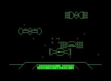 Screenshot of Space Ace (Commodore PET/CBM, 1982) - MobyGames