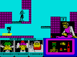 Screenshot of Count Duckula 2 Featuring Tremendous Terence (ZX Spectrum ...