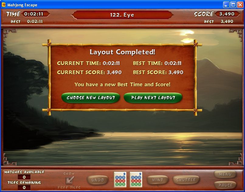 Screenshot of Mahjong Escape: Ancient China (Windows, 2006) - MobyGames