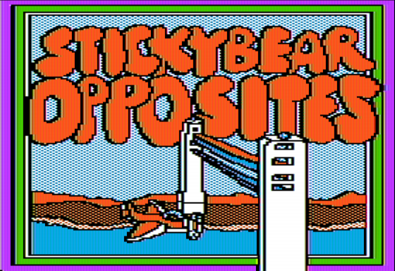 Stickybear: Opposites (1983) - MobyGames