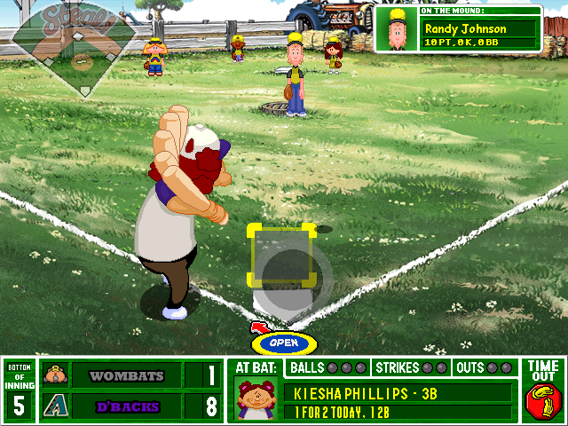 Screenshot of Backyard Baseball 2003 (Windows, 2002) - MobyGames