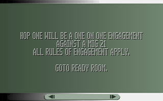 Screenshot of TFX (DOS, 1993) - MobyGames