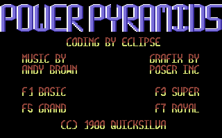 Power Pyramids screenshots - MobyGames