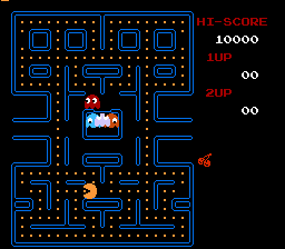 Screenshot of Pac-Man (NES, 1980) - MobyGames