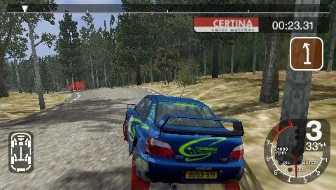 Screenshot of Colin McRae Rally 2005 Plus (PSP, 2005) - MobyGames