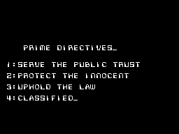 Screenshot of RoboCop (ZX Spectrum, 1988) - MobyGames