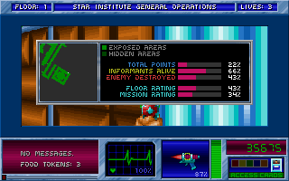 Screenshot of Blake Stone: Aliens of Gold (DOS, 1993) - MobyGames