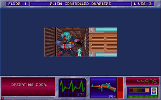 Screenshot of Blake Stone: Aliens of Gold (DOS, 1993) - MobyGames