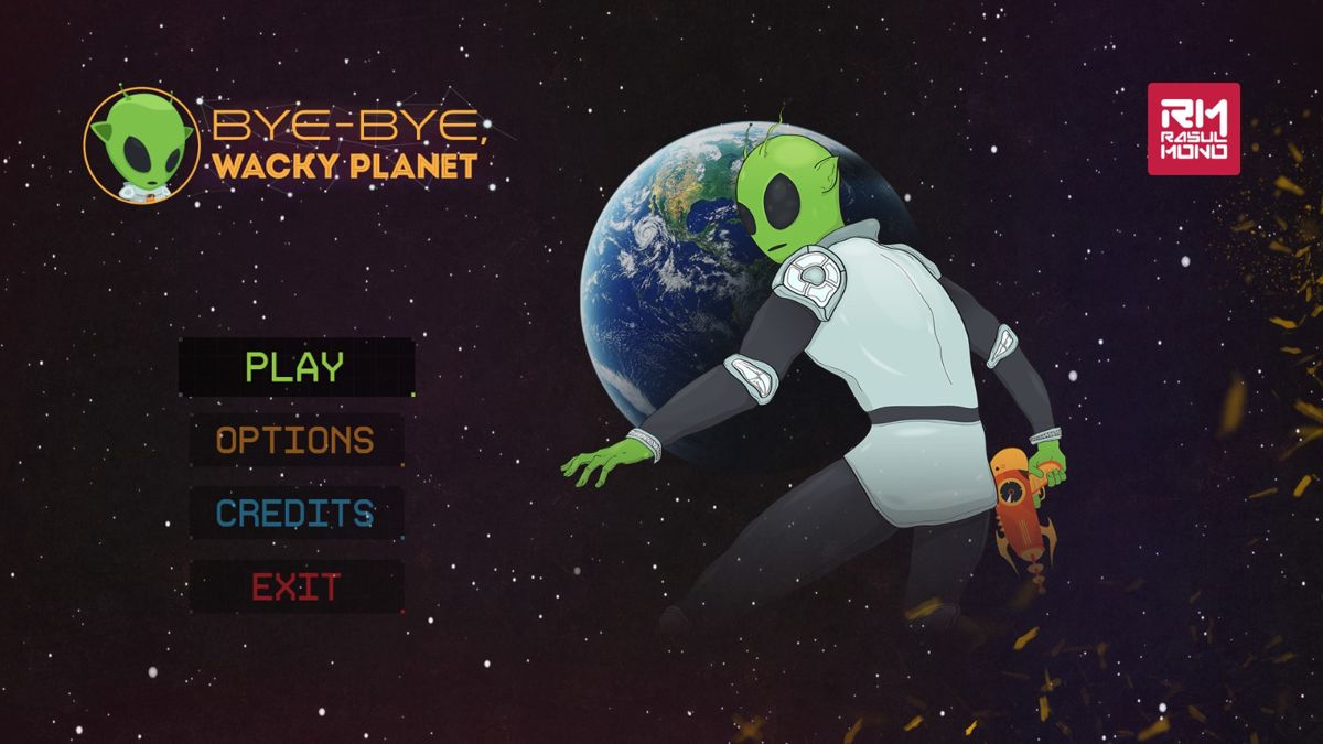 Screenshot of Bye-Bye, Wacky Planet (Windows, 2016) - MobyGames