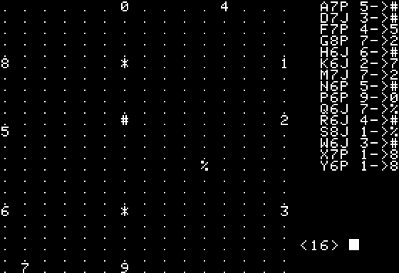 Screenshot of Air Traffic Controller (Apple II, 1979) - MobyGames