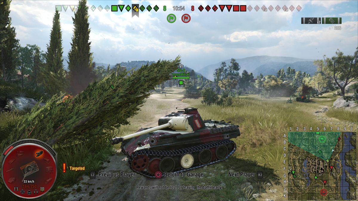 Screenshot of World of Tanks: Mercenaries - Wojtek Pride (PlayStation 4 ...