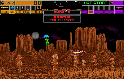 Screenshot of Strike Force (Arcade, 1991) - MobyGames
