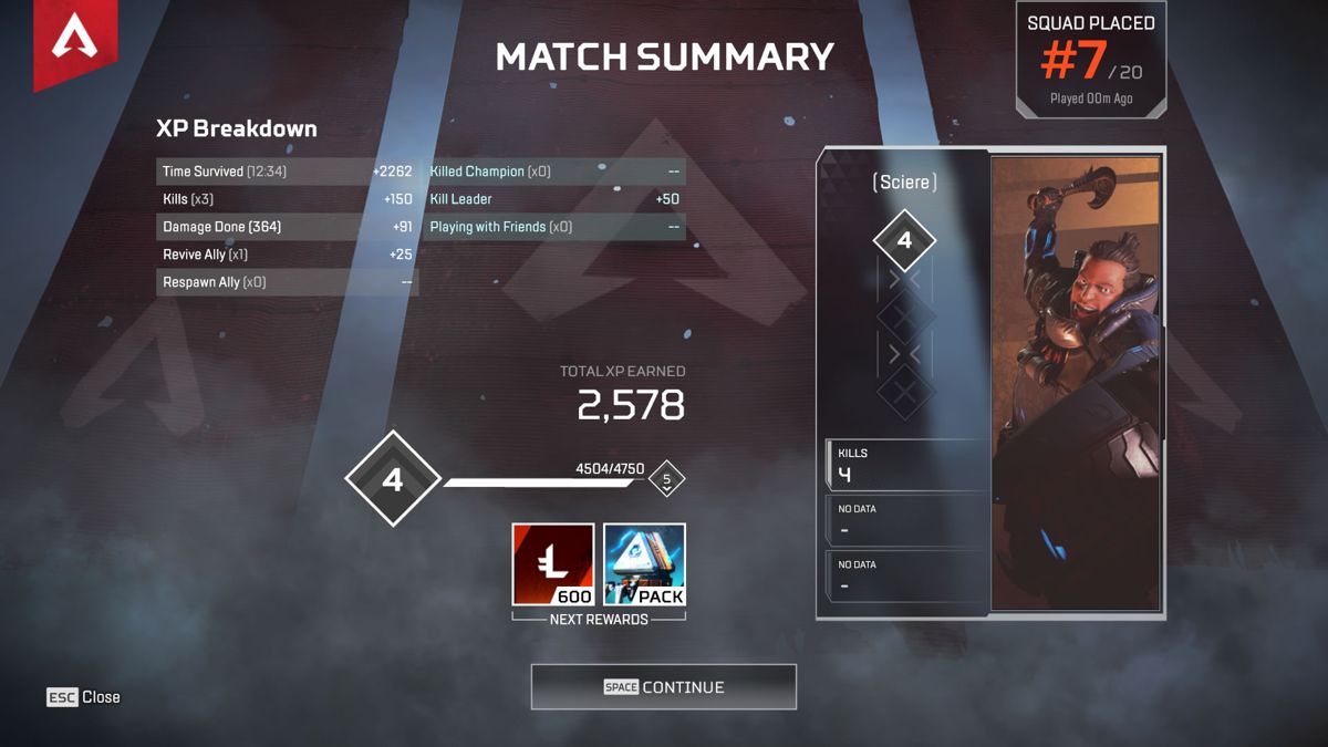 Screenshot of Apex Legends (Windows, 2019) - MobyGames