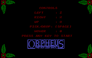 Screenshot of Elidon (Amstrad CPC, 1985) - MobyGames