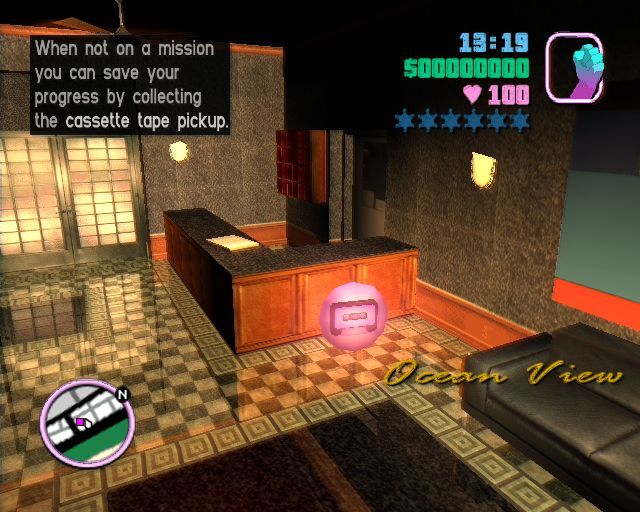Screenshot of Grand Theft Auto: Vice City (PlayStation 2, 2002) - MobyGames