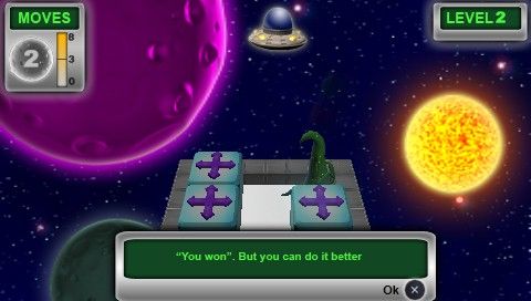 Screenshot of D-Cube Planet (PSP, 2009) - MobyGames