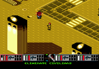 Screenshot of Syndicate (Genesis, 1994) - MobyGames