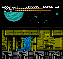 Screenshot of Godzilla: Monster of Monsters (NES, 1988) - MobyGames