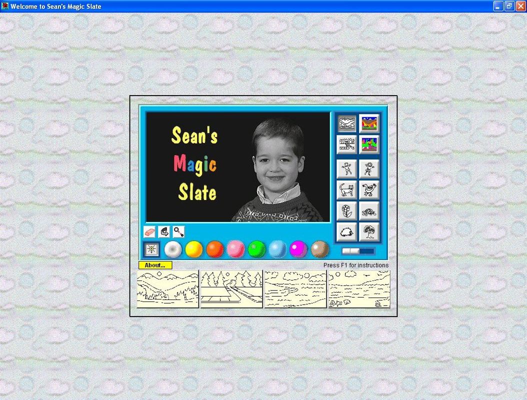 Sean's Magic Slate (1999) - MobyGames