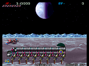 Screenshot of Zed Blade (Arcade, 1994) - MobyGames
