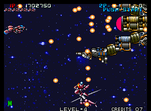Screenshot of Zed Blade (Arcade, 1994) - MobyGames