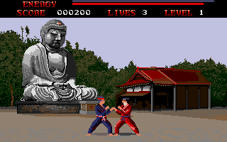Screenshot of Karate (Atari ST, 1985) - MobyGames