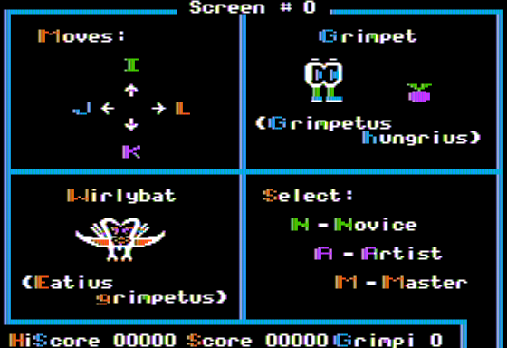 Screenshot of It's the Pits (Apple II, 1983) - MobyGames