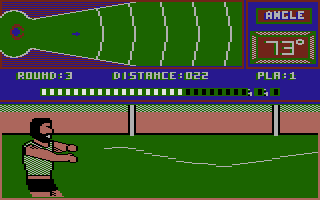Screenshot of European Games (Commodore 16, Plus/4, 1986) - MobyGames