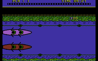 Screenshot of European Games (Commodore 16, Plus/4, 1986) - MobyGames