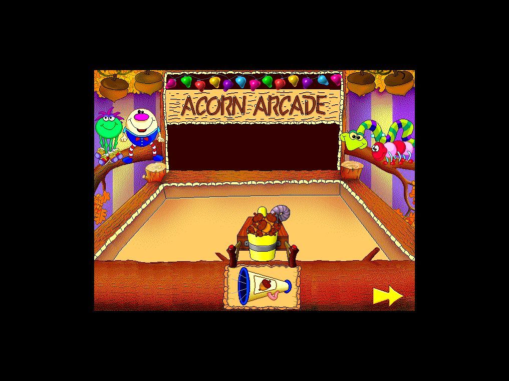 Screenshot of Acorn Arcade (Windows, 1999) - MobyGames