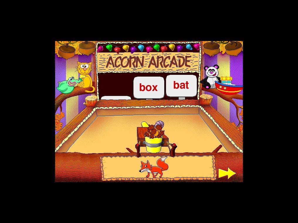 Screenshot of Acorn Arcade (Windows, 1999) - MobyGames