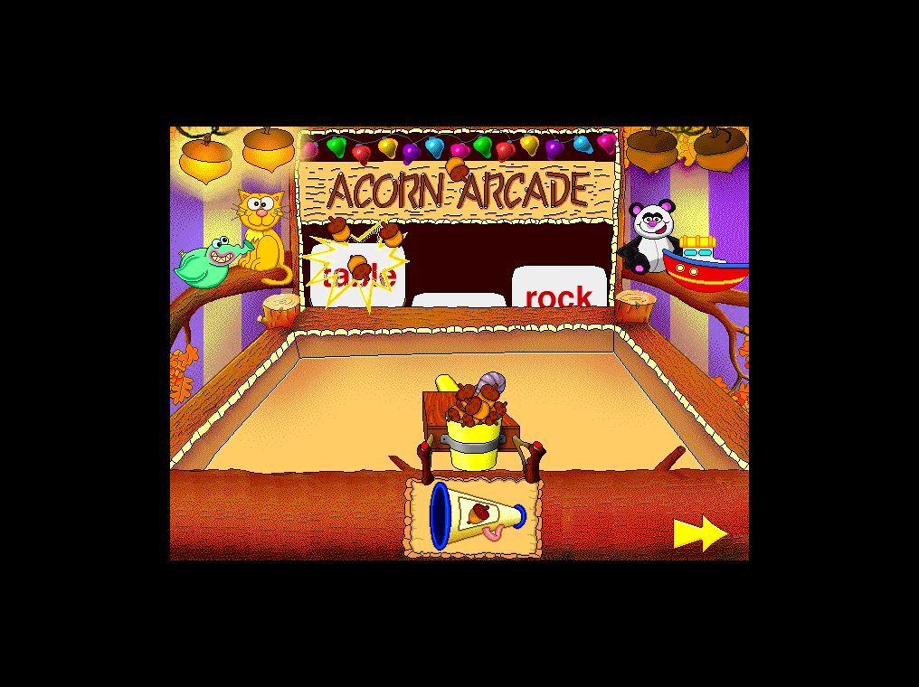 Screenshot of Acorn Arcade (Windows, 1999) - MobyGames