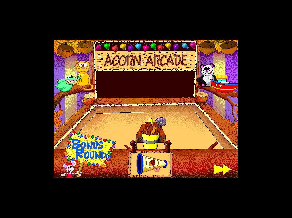 Screenshot of Acorn Arcade (Windows, 1999) - MobyGames