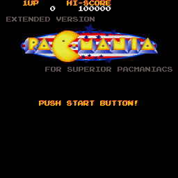 Screenshot of Pac-Mania (Sharp X68000, 1987) - MobyGames