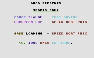 Sports 4 (1986) - MobyGames