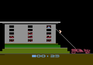 Screenshot of Fire Fighter (Atari 2600, 1982) - MobyGames