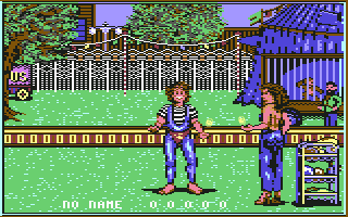 Screenshot of Circus Attractions (Commodore 64, 1989) - MobyGames