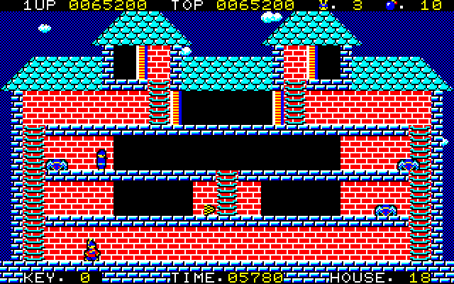 Screenshot of The Demon Crystal (Sharp X1, 1984) - MobyGames