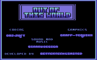 Out of this World (1987) - MobyGames