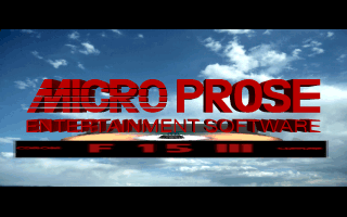 Screenshot of F-15 Strike Eagle III (DOS, 1992) - MobyGames