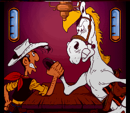 Screenshot of Lucky Luke (SNES, 1997) - MobyGames