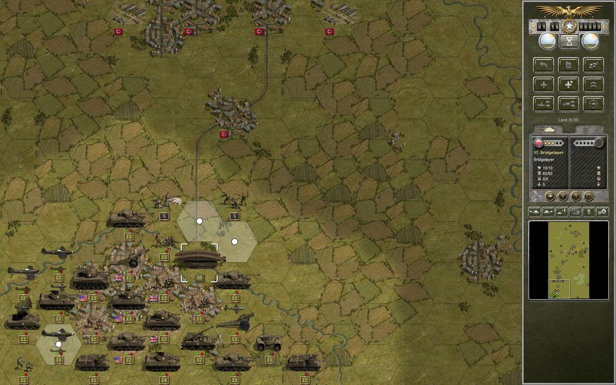 Screenshot Of Panzer Corps Allied Corps Windows 2013 Mobygames