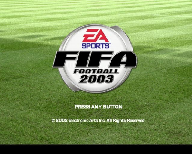 Screenshot of FIFA Soccer 2003 (PlayStation 2, 2002) - MobyGames